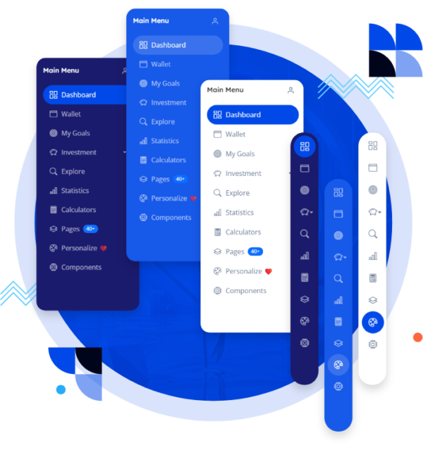 Investmentuiux Admin UI UX bootstrap 5 finance investment